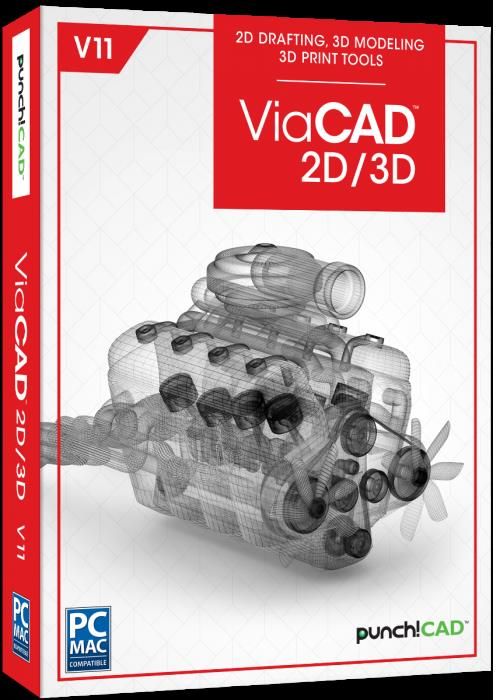 PUNCH! CAD VIACAD 3D V10 - POLSKA WERSJA JĘZYKOWA PROGRAM CAD NA MAC I ...