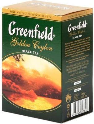Herbata Greenfield Golden Ceylon Czarna Herbata Liściasta 100G - Ceny i ...