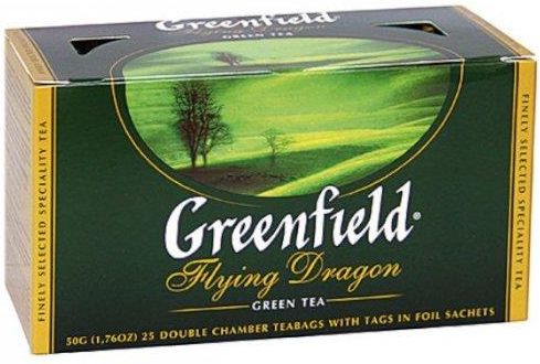 Herbata Greenfield Flying Dragon Zielona Herbata W Saszetkach 50G ...