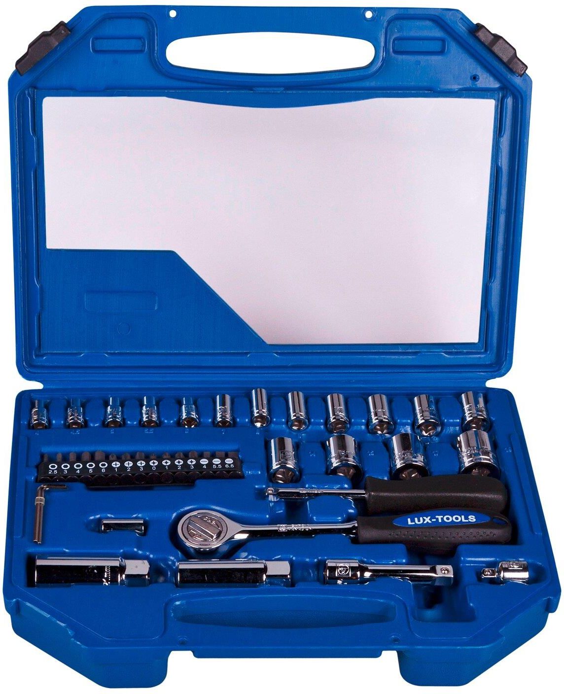 Lux Tools Zestaw Kluczy Nasadowych I Bitów 41-Częściowy - Opinie i ceny ...