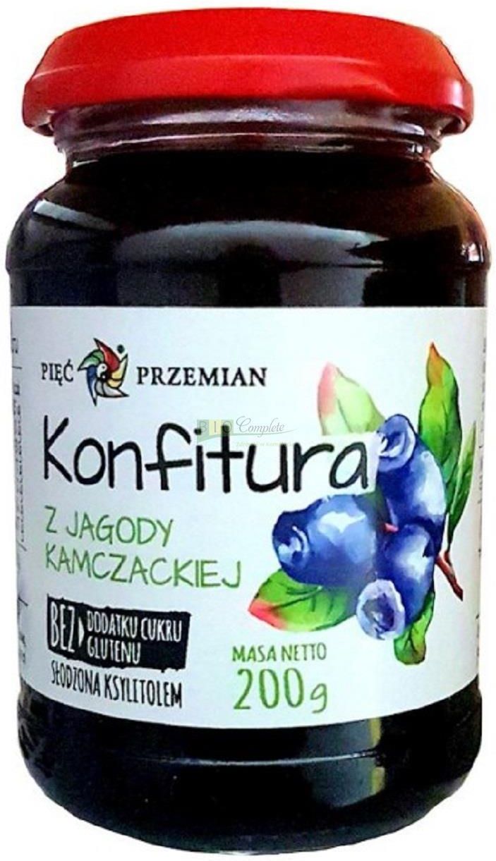 Pięć Przemian Konfitura Jagody Kamczackiej Bez Cukru Z Ksylitolem 200G - Ceny i opinie - Ceneo.pl