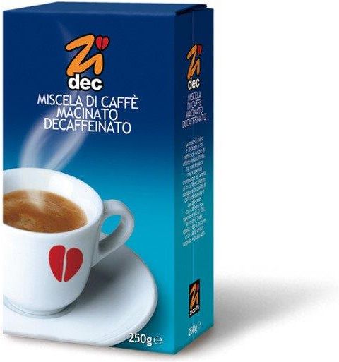 Kawa Zicaffe Mielona Zidec Decaffeinato Bezkofeinowa 250G - Ceny i ...