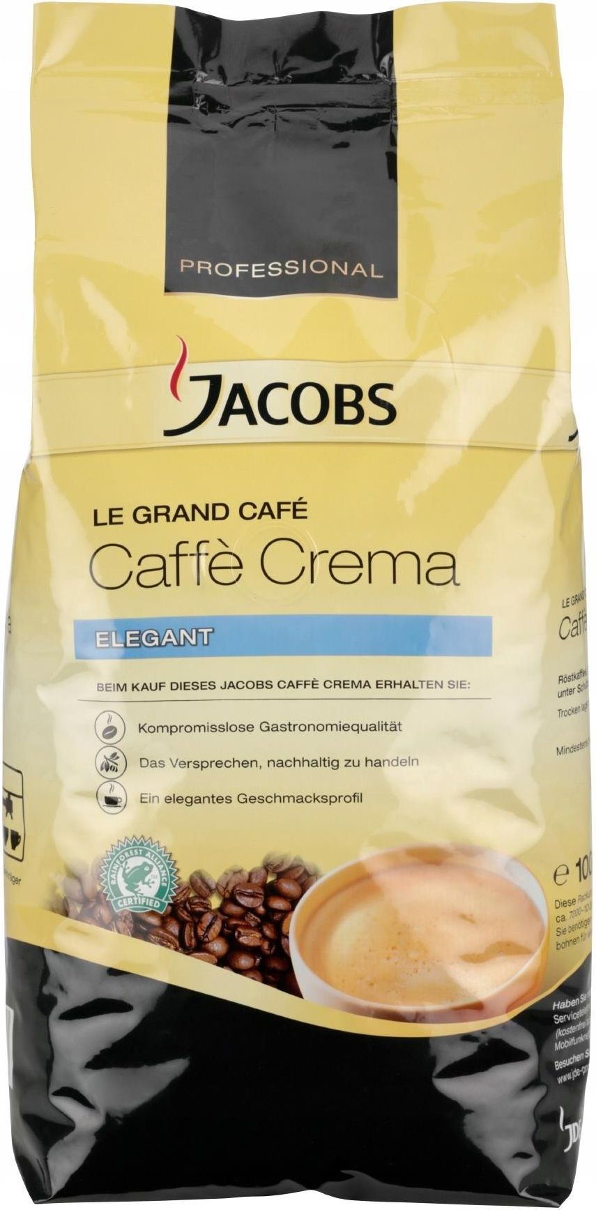 Kawa Jacobs Caffe Crema Elegant 1Kg - Ceny i opinie - Ceneo.pl