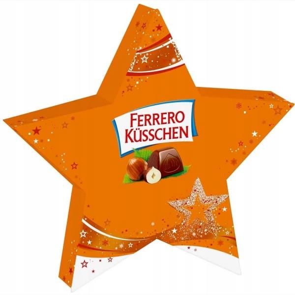 Ferrero Kusschen Świąteczna Edycja 124G - Ceny i opinie - Ceneo.pl