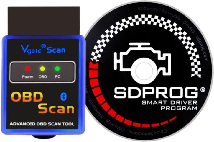 SDPROG Interfejs ELM327 Bluetooth BT OBD2 OBDII - Opinie i ceny na Ceneo.pl