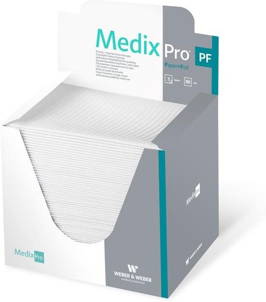 Medix PRO podkład składany biały 33x48cm kartonik 80szt - ceny i opinie - Ceneo.pl