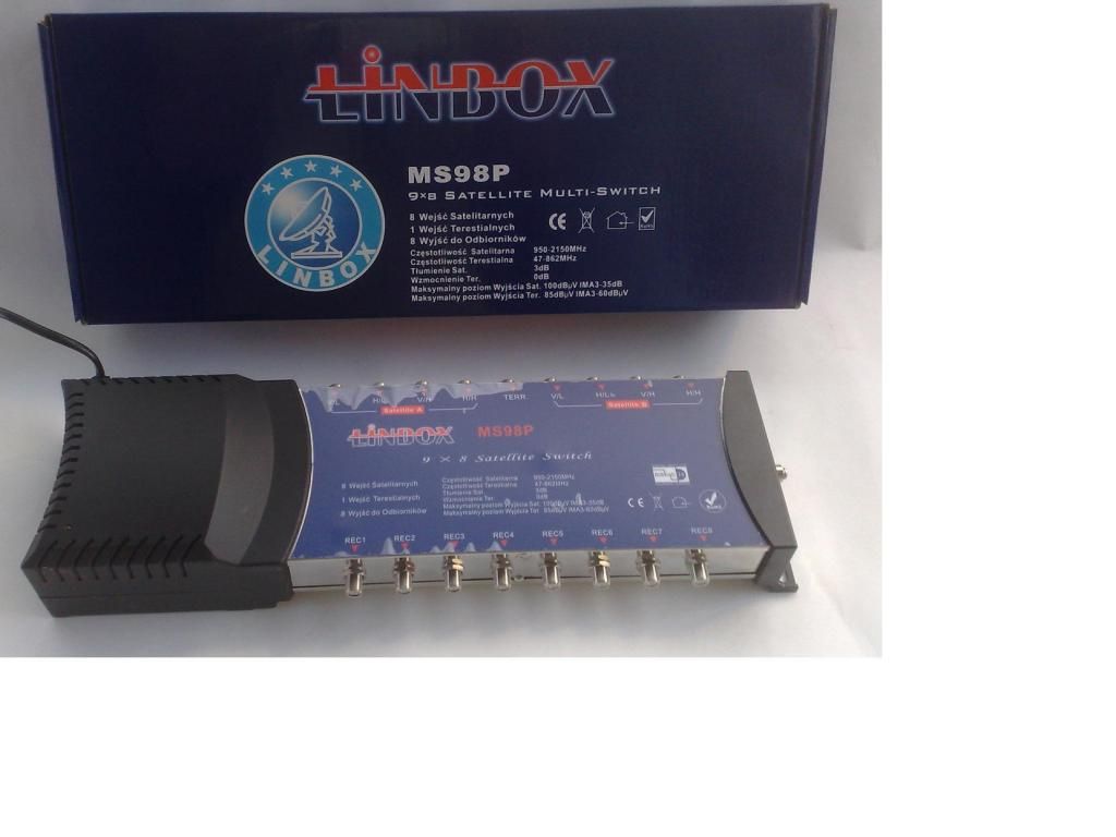 Multiswitch LinBox 9/8 - Opinie i ceny na Ceneo.pl