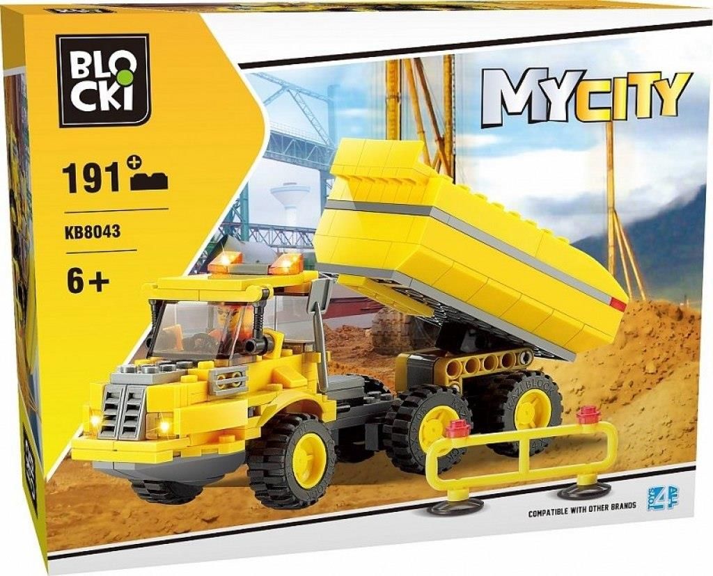 Klocki-Blocki Na Budowie Wywrotka 191El. - ceny i opinie - Ceneo.pl