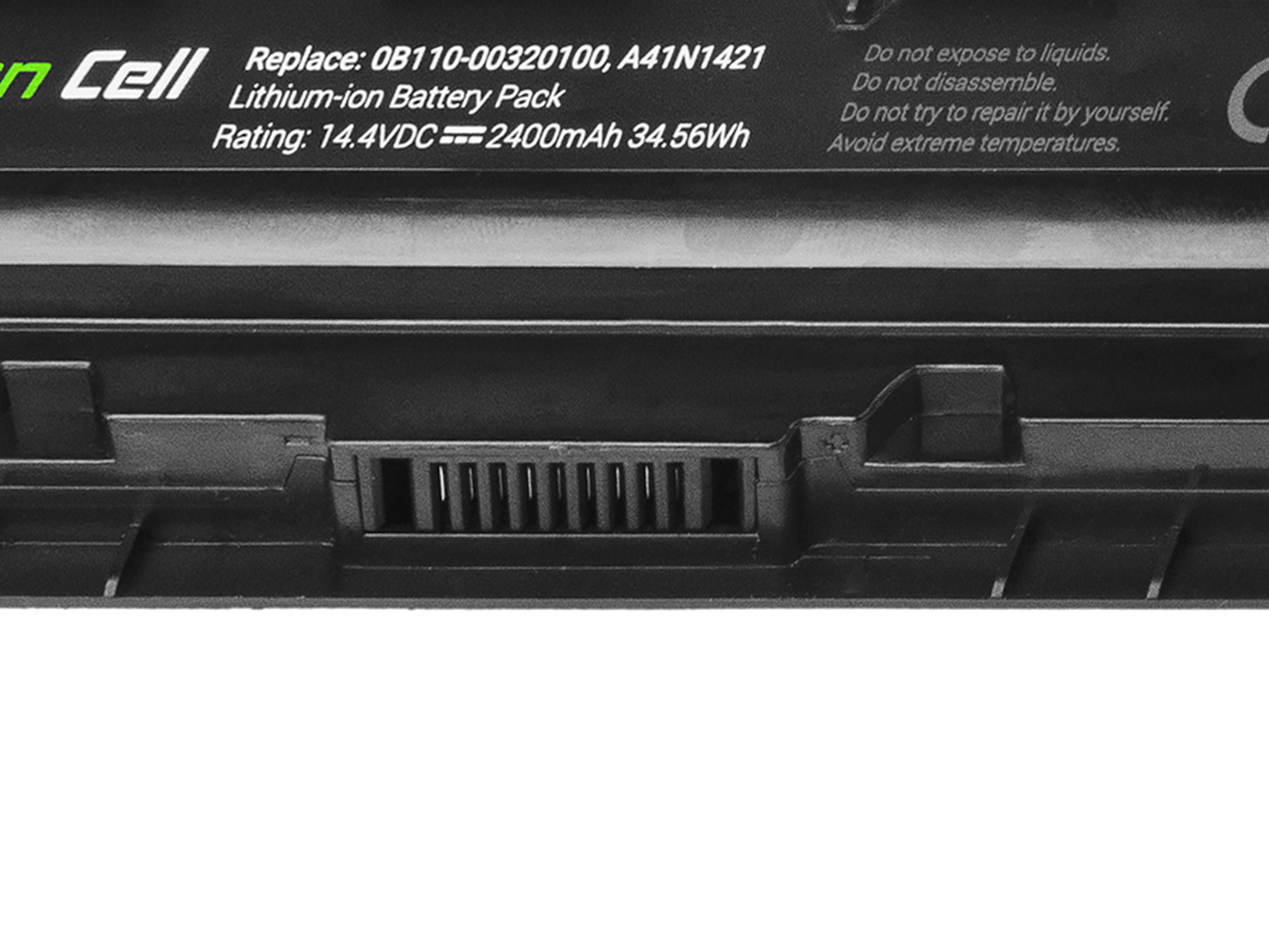 Bateria do laptopa Green Cell A41N1421 Do Asus Asuspro P2420 P2420L ...