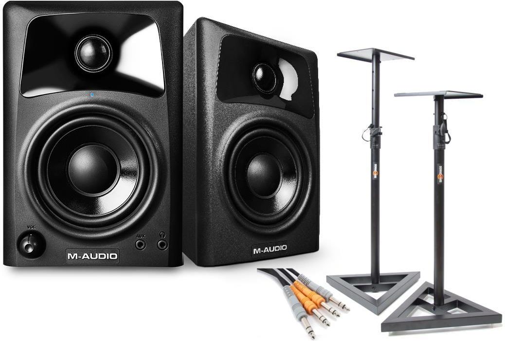 M-Audio Av32 - Para Monitorów Aktywnych + Statywy + Okablownie - Ceny i ...