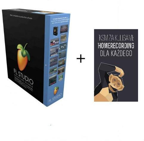 Fl Studio 20 Signature Bundle Box Edition + Książka Homerecoding Dla ...
