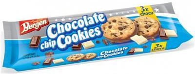 Bergen Chocolate Chip Cookies Choco 100G - Ceny i opinie - Ceneo.pl
