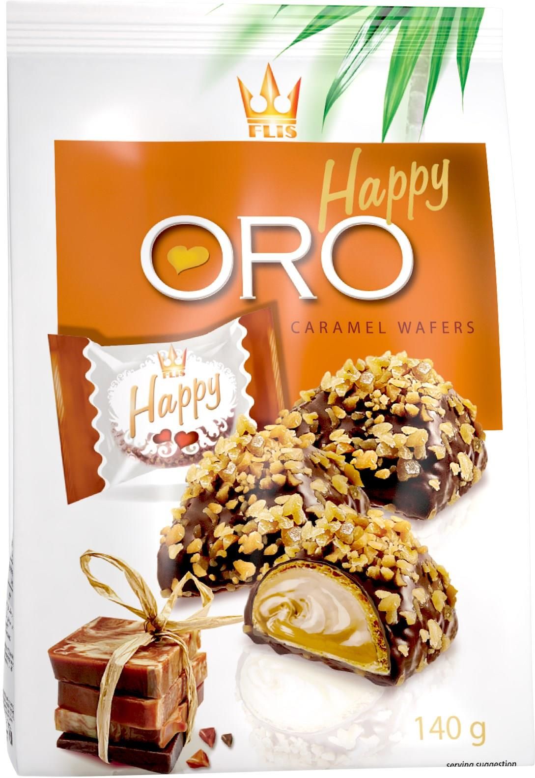 ZPC Flis Happy Oro Karmelowe 140G - Ceny i opinie - Ceneo.pl