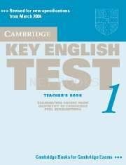 Cambridge Key English Test 1 (KET) - Książka Nauczyciela - Literatura ...
