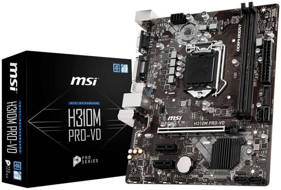 Płyta główna PC MSI H310M PRO-VD PLUS - Opinie i ceny na Ceneo.pl