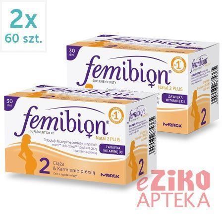 Femibion Natal 2 Plus dla kobiet w ciąży i karmiących 2x60 szt - Opinie ...
