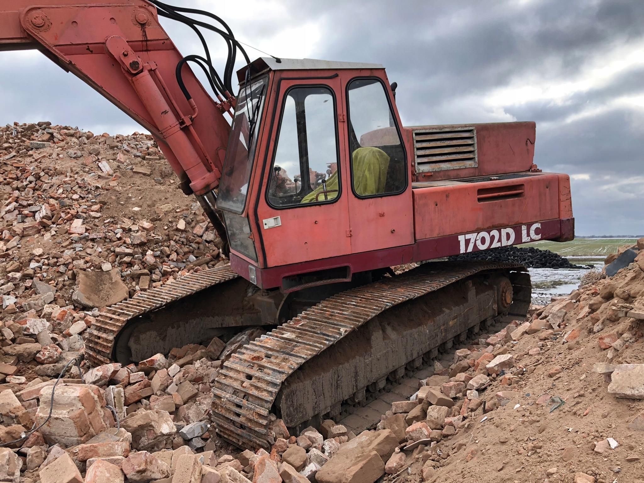 Koparka gąsienicowa atlas 1702 LC - sprawna - Opinie i ceny na Ceneo.pl