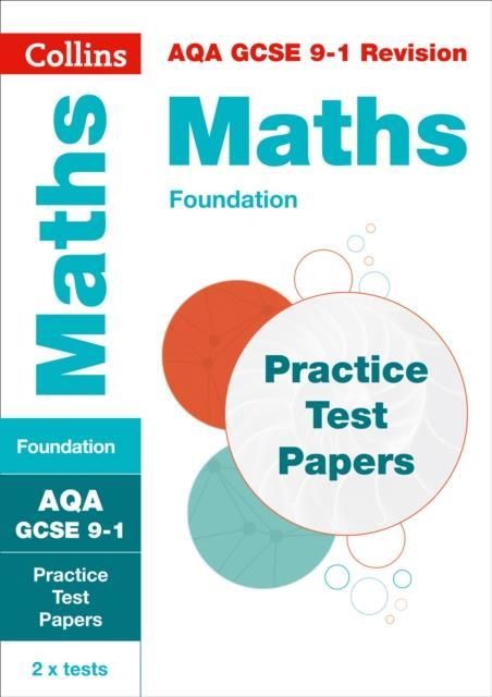 AQA GCSE 9-1 Maths Foundation Practice Test Papers - Literatura ...