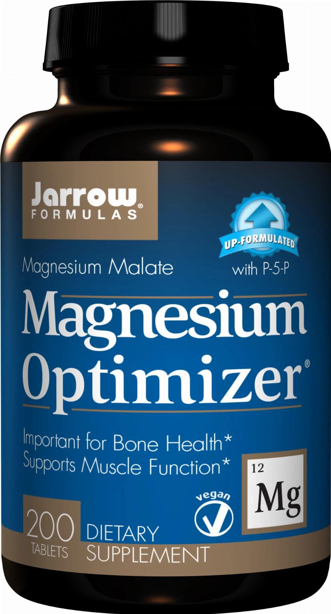 JARROW Magnesium Optimizer 200 tabl - Opinie i ceny na Ceneo.pl