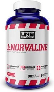 Uns L-Norvaline 90Tabs - Produkt wieloskładnikowy - ceny i opinie ...
