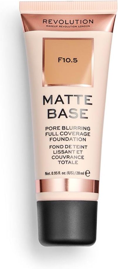 Makeup Revolution Podkład Matte Base Foundation F10.5 28Ml - Opinie i ...