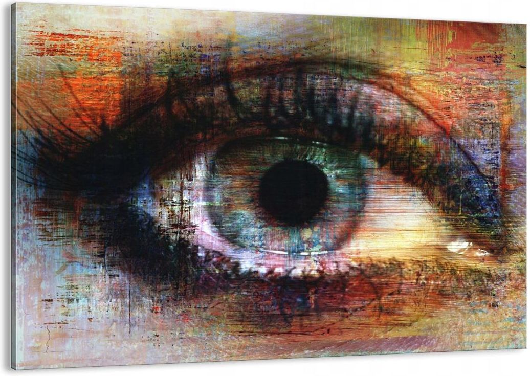 Obraz Na Płótnie Oko Abstrakcja Aa70X50-3518 - Opinie i atrakcyjne ceny ...