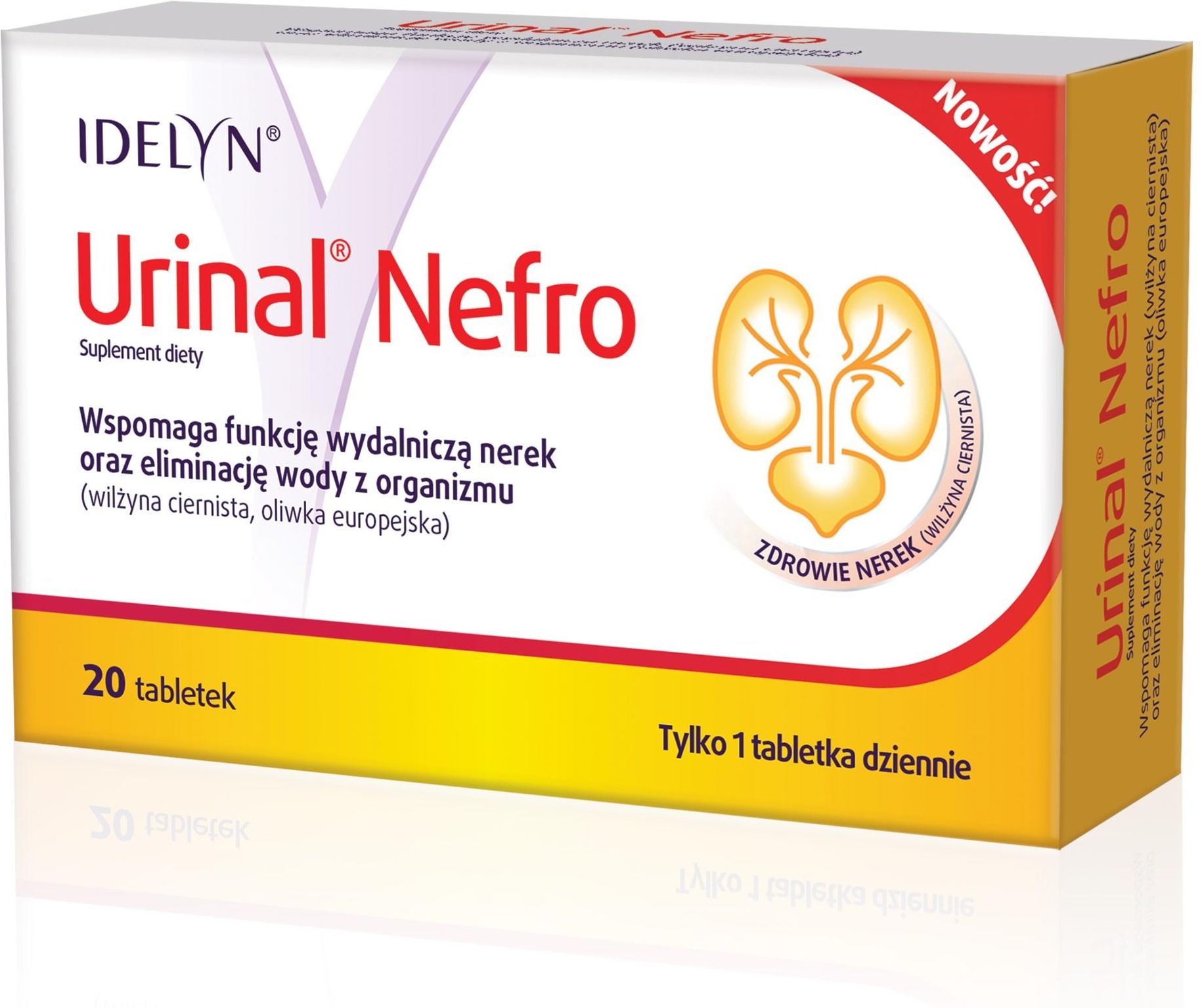 Urinal Nefro 20 tabletek - Opinie i ceny na Ceneo.pl