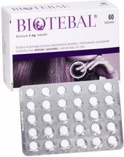 Biotebal 5mg 60 tabl. - Opinie, cena na Ceneo.pl