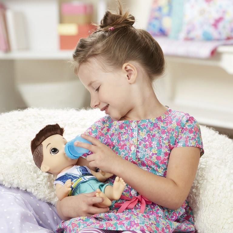 Lalka Hasbro Baby Alive Chłopiec Brunet Z Mikserem E0636 - Ceny i ...