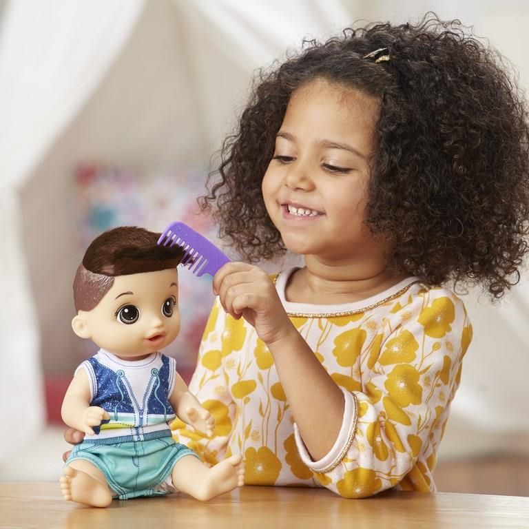 Lalka Hasbro Baby Alive Chłopiec Brunet Z Mikserem E0636 - Ceny i ...