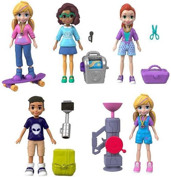 Mattel Polly Pocket Nicolas z zestawem do selfie FTP67 FTP72 - Ceny i ...