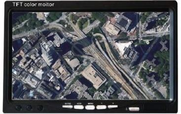 GPX Extreme Monitor LCD 7 TFT AV (800x480, 7, PAL/NTSC, 12-24V ...