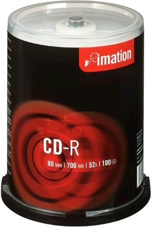 Nośnik danych Imation CD-R(100-Pack)Spindle/52x/700MB - Opinie i ceny ...