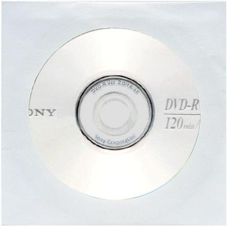 Nośnik danych Płyta Sony DVD-R 4,7GB 16x koperta - Opinie i ceny na Ceneo.pl