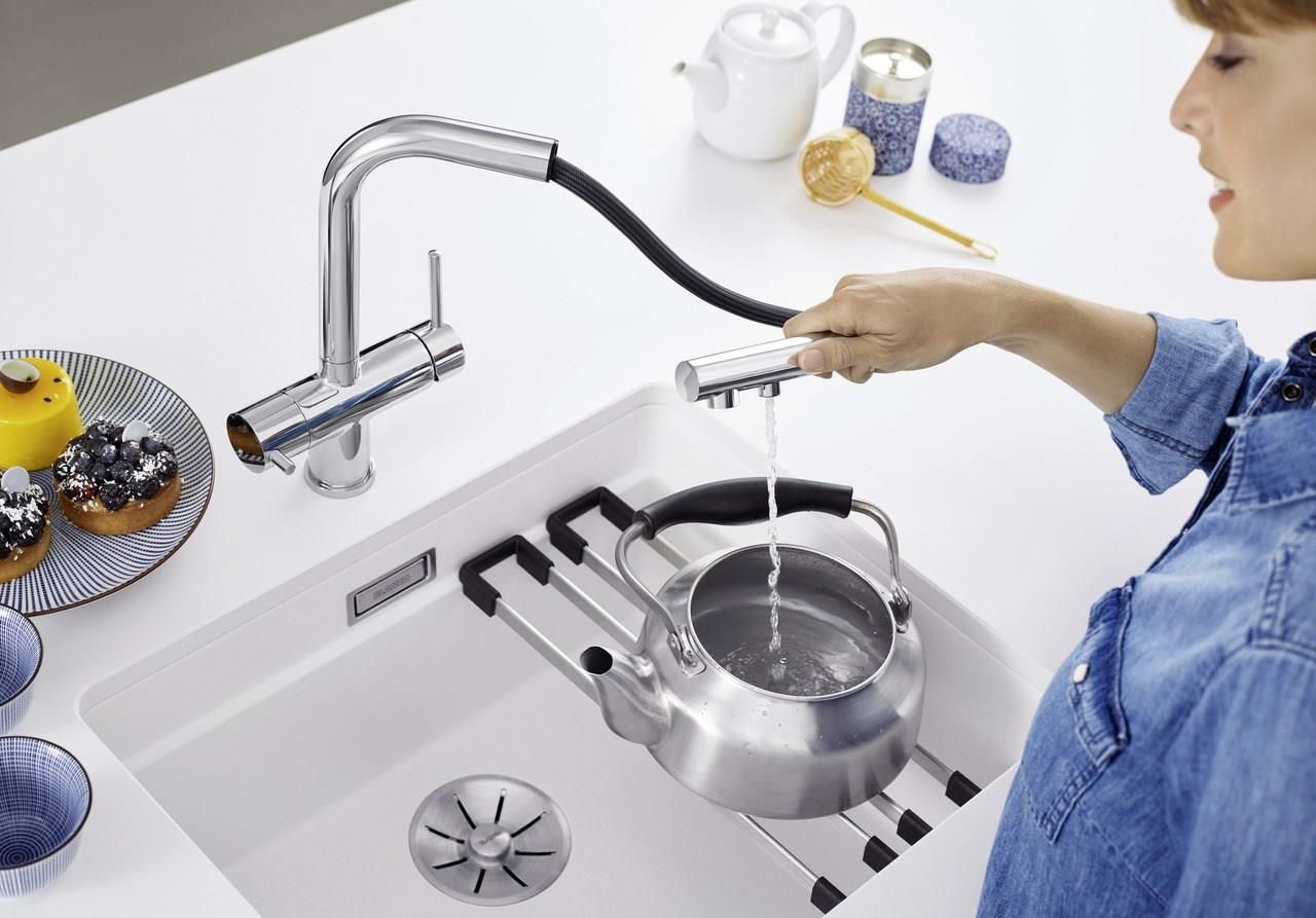 Blanco Fontas-S II Silgranit-Look Antracyt (525200) - Bateria kuchenna ...