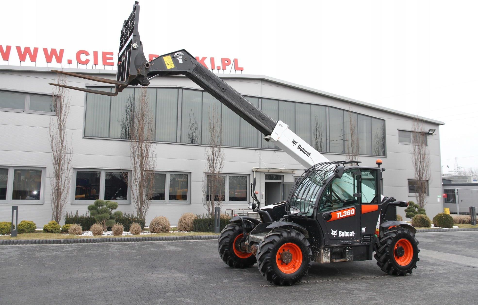 BOBCAT ŁADOWARKA TELESKOPOWA TL360 6 M 3 T - Opinie i ceny na Ceneo.pl