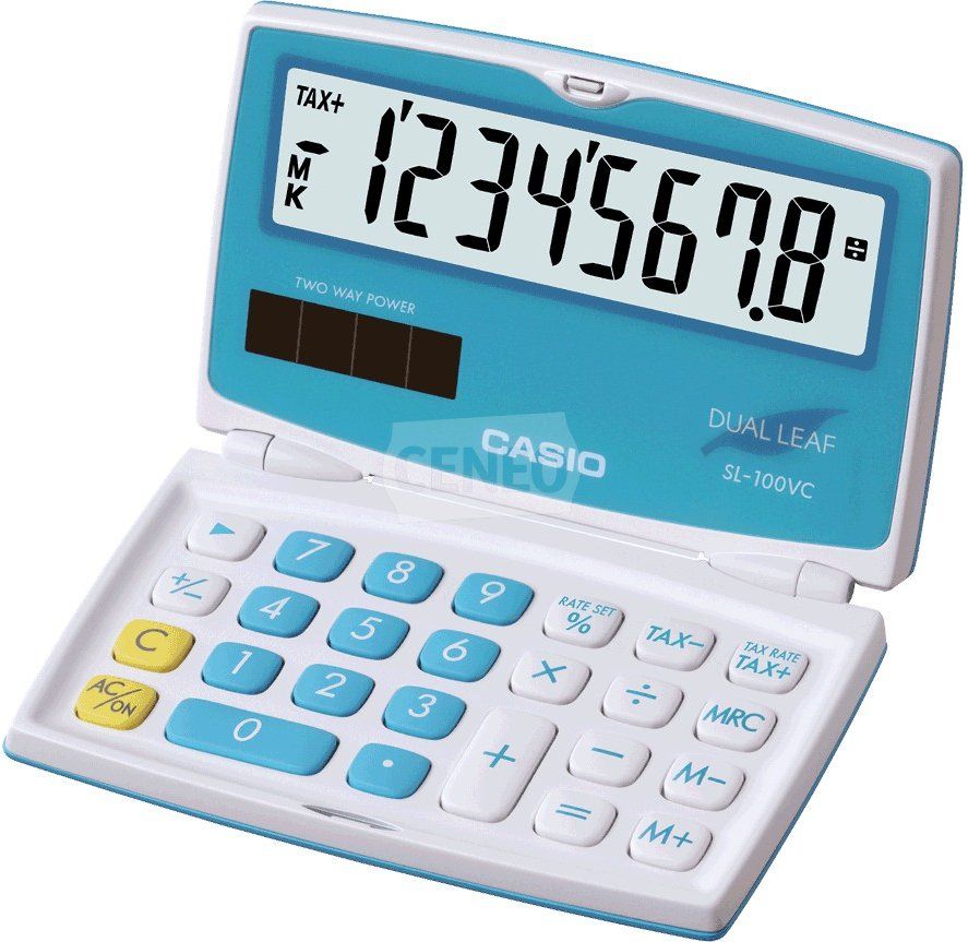 Kalkulator Casio SL-100VC-BU-S - Ceny i opinie - Ceneo.pl