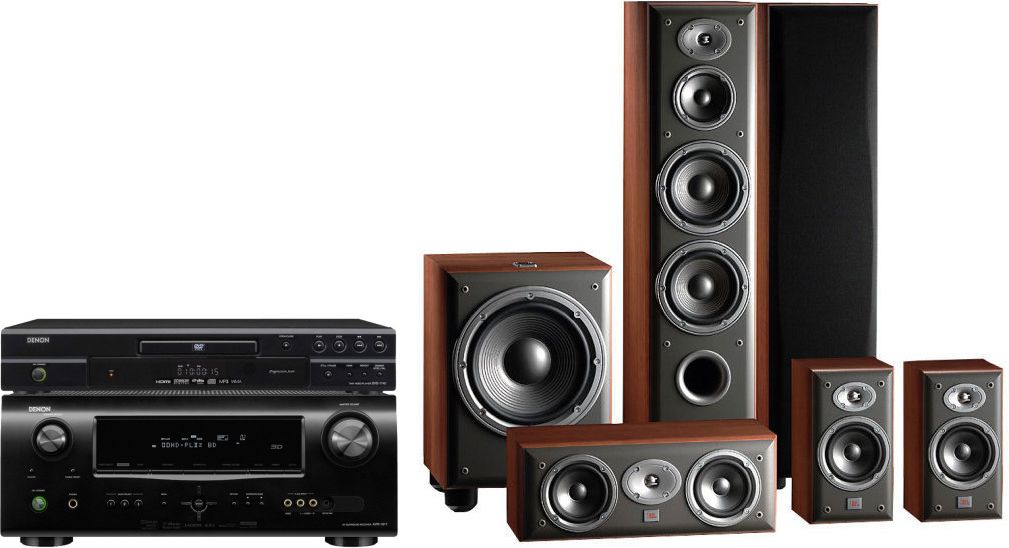 Kino domowe Denon AVR-1611 + DVD-1740 + Jbl Northridge Cine Pack ...