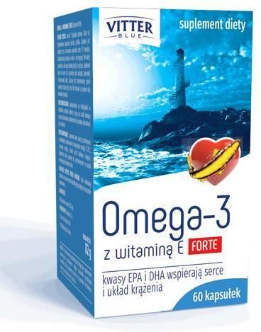 Diagnosis Omega-3 Z Witamina E Forte 60Kaps - Opinie i ceny na Ceneo.pl