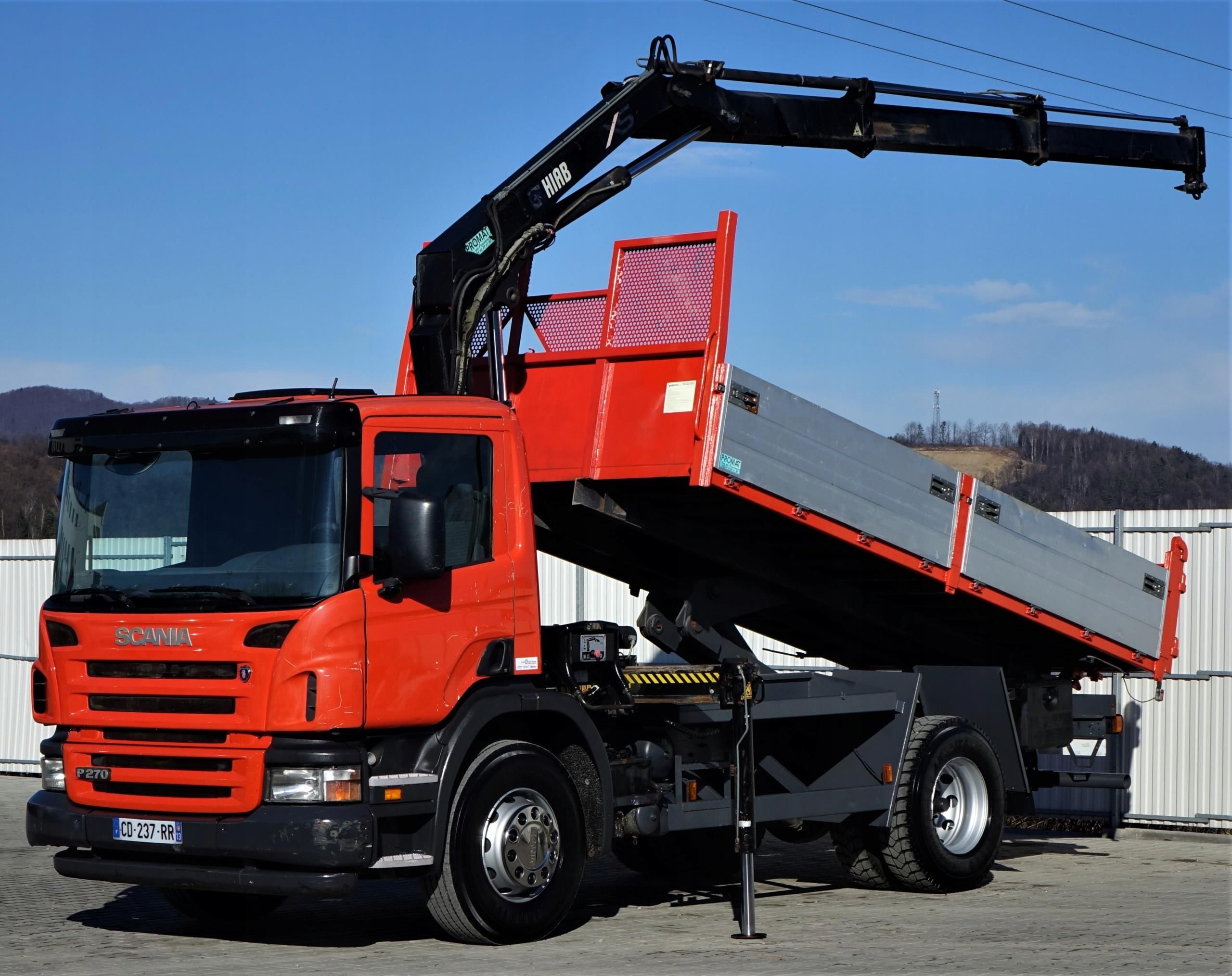 Scania P270 Wywrotka 4,75m + HDS *4x2* - Opinie i ceny na Ceneo.pl