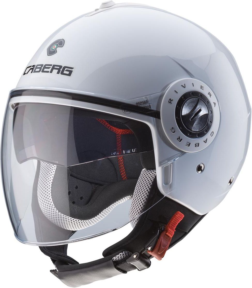 Kask motocyklowy CABERG RIVIERA V3 BIAŁY kask na motor roz M - Opinie i ...