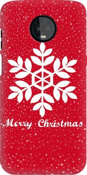FUNNYCASE FUNNY CASE ETUI NADRUK MERRY CHRISTMAS ŚNIEŻYNKA LENOVO MOTO ...