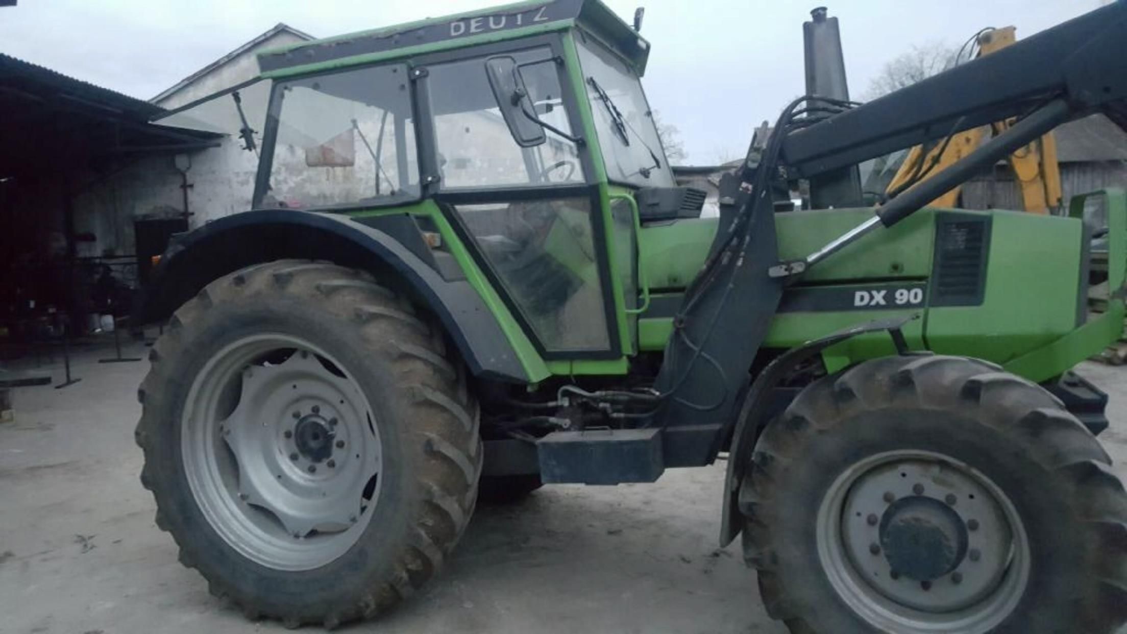 DEUTZ FAHR DX 90 Z ŁADOWACZEM CZOłOWYM - Opinie i ceny na Ceneo.pl