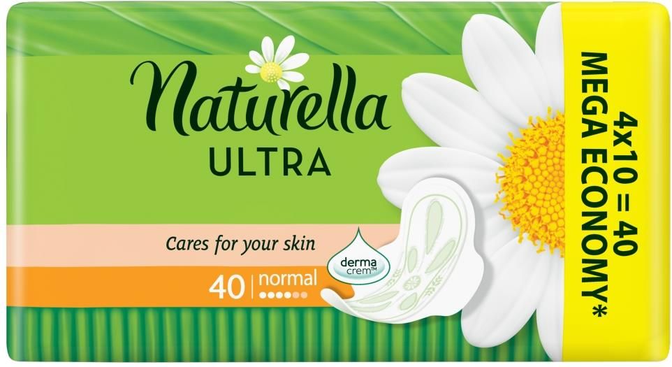 Naturella Ultra Normal Camomile Podpaski X40 - Opinie i ceny na Ceneo.pl