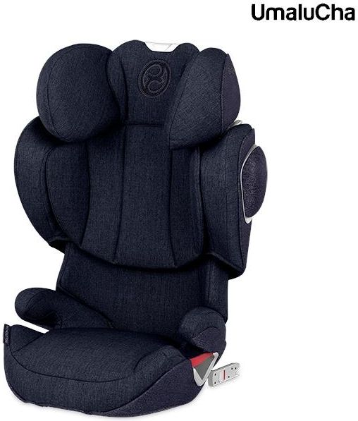 Fotelik Cybex Solution Z-Fix Plus Platinum Midnight Blue (15-36Kg ...