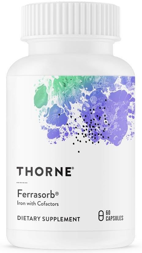 Preparat medycyny naturalnej Thorne Ferrasorb Iron with Cofactors ...