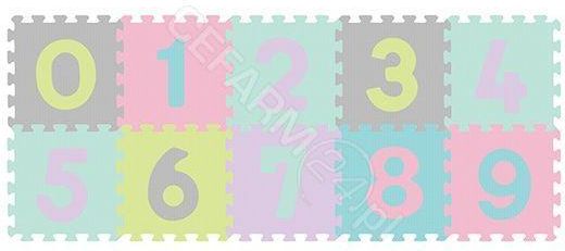 Babyono Puzzle Piankowe Cyfry Pastelowe 10Szt 27402 - Ceny i opinie ...