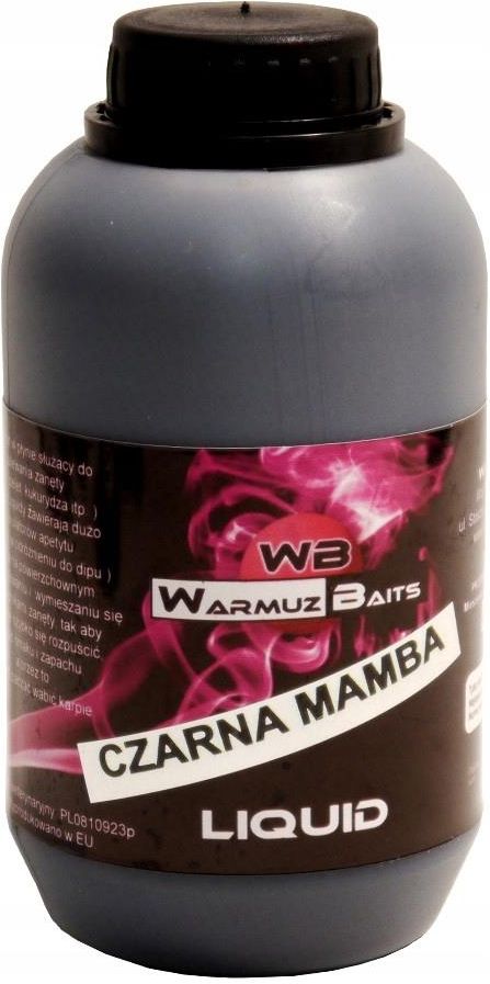 Warmuz Baits Czarna Mamba Liquid Booster 500ml - Ceny i opinie - Ceneo.pl