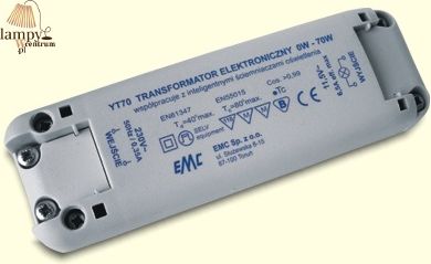EMC Transformator EMC elektroniczny 230V 0-70W YT70 - Opinie i ceny na ...