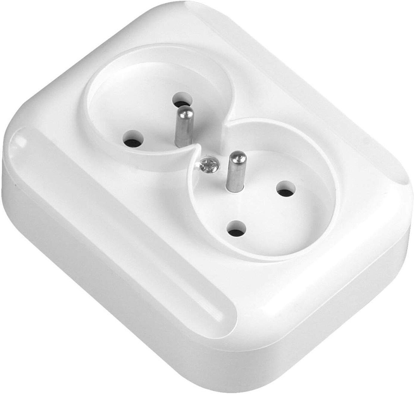 Gniazdo elektryczne Abex Gniazdo nadtynkowe TURKUS IP20 podwójne z/u NT-6T biały - Opinie i ceny ...